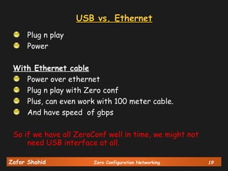 Zero Configuration Networking | PPT