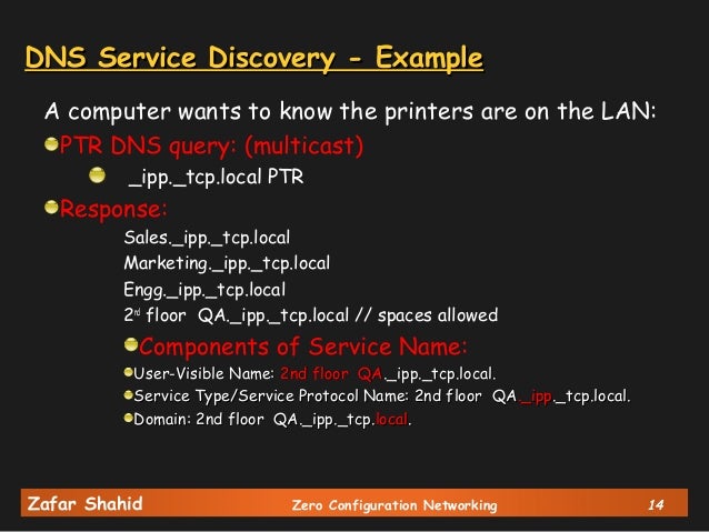 Zero Configuration Networking Pdf Notes Inputjourney