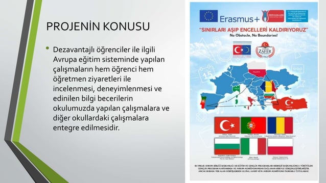 Zafer ortaokulu erasmus + | PPTX