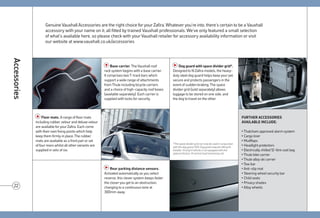 Family Cars: Zafira 2012 | PDF