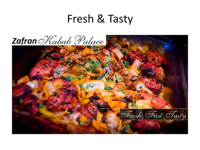 Zafran kabab palace | PPTX