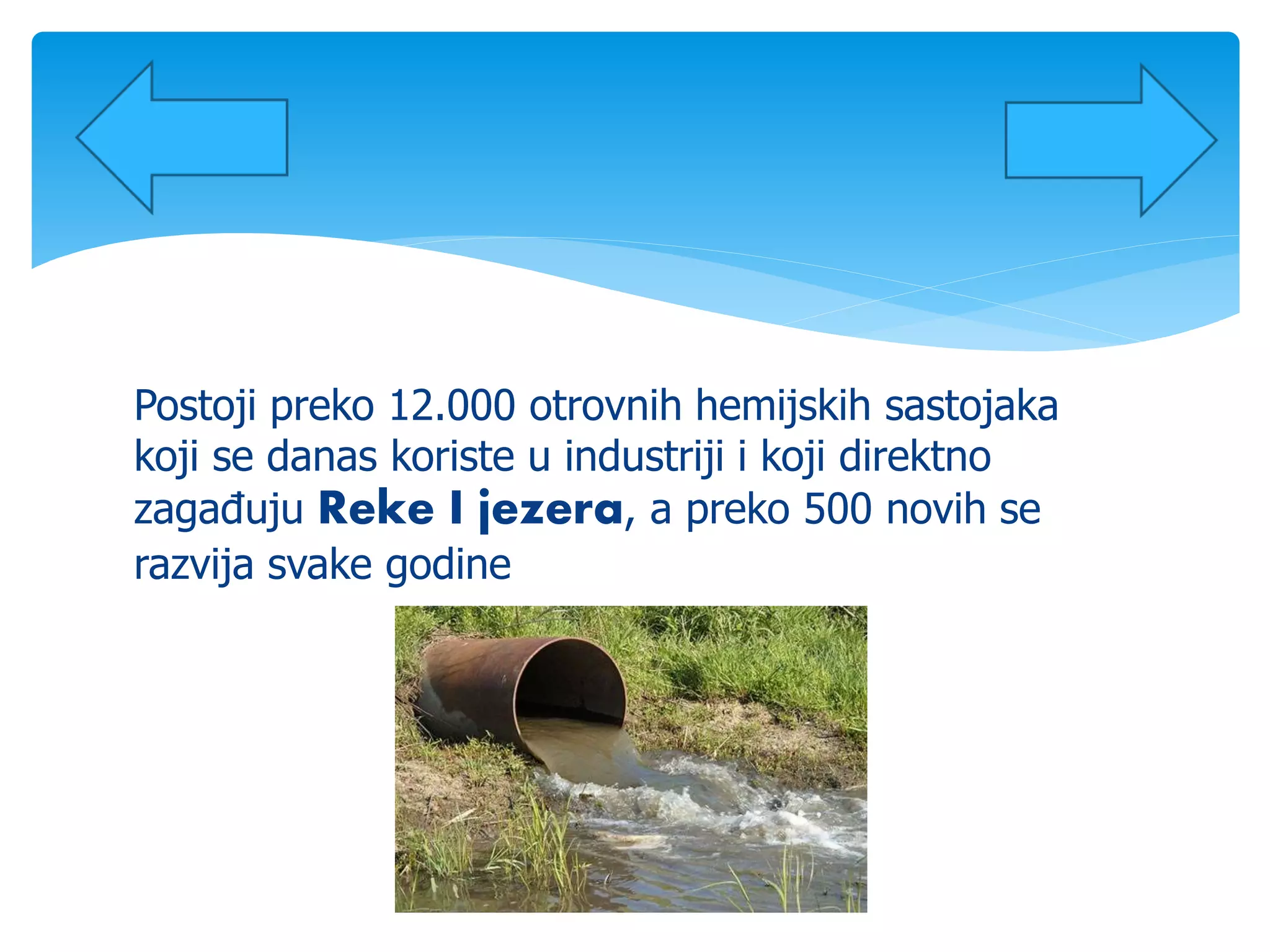 Zagadjenje reka i jezera | PPTX