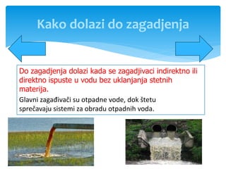 Zagadjenje reka i jezera | PPTX