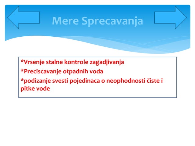 Zagadjenje reka i jezera | PPTX