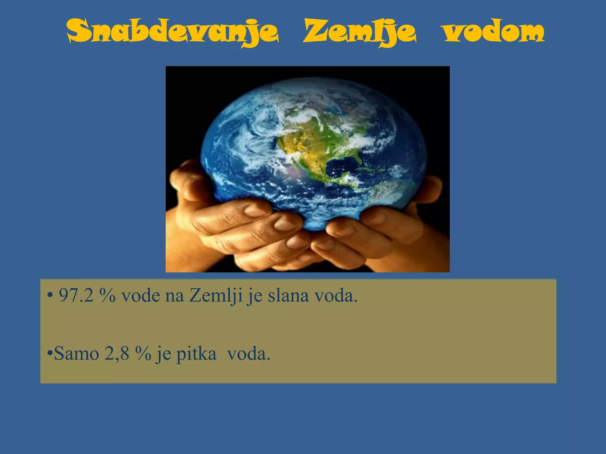 Zagadjivanje vode | PPTX