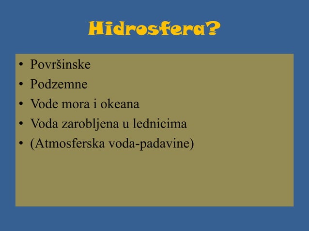 Zagadjivanje vode | PPTX