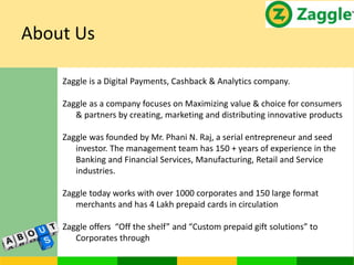 Zaggle presentation | PPTX