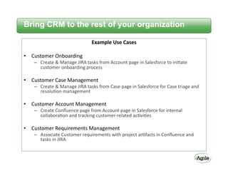 Integrating Salesforce with Confluence and JIRA using zAgile Teamwork ...