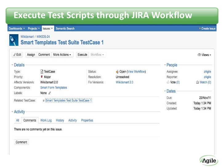 Selenium integration with Confluence and JIRA using zAgile Teamwork Selenium integration with Confluence and JIRA using zAgile Teamwork