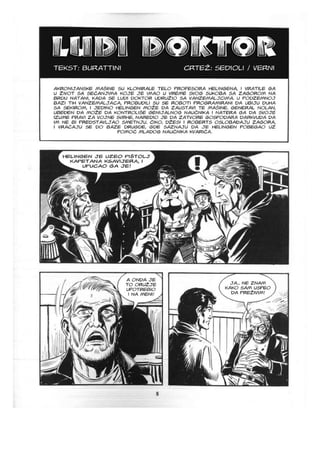 Zagor vc 136 - Ludi doktor | PDF