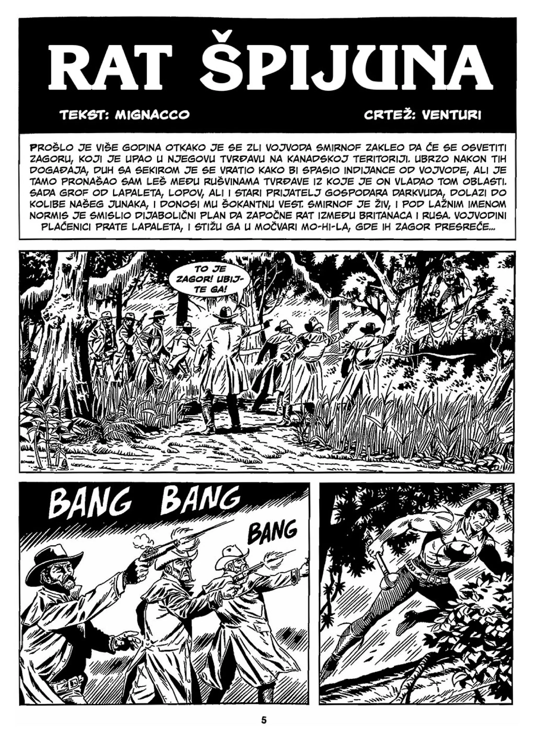 Zagor - VC 161 - Rat spijuna | PDF