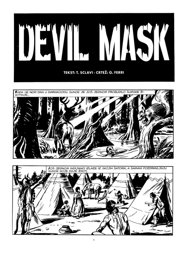 Zagor Extra 208 - Devil mask | PDF