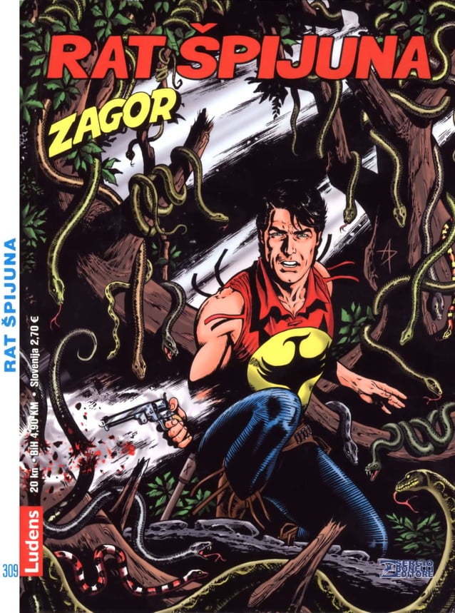 Zagor LUD 309 - Rat spijuna.pdf strip zagor | PDF