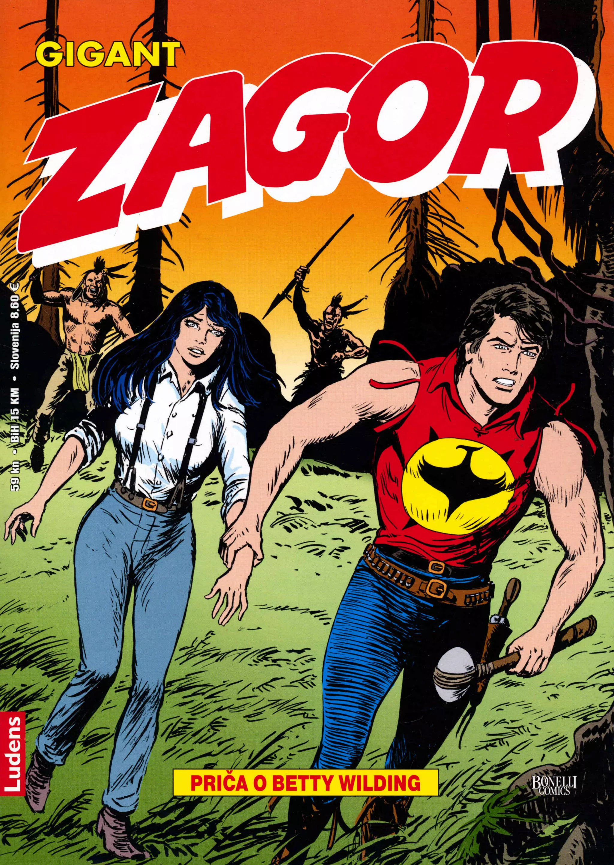 Zagor Ludens GIGANT 06 - Priča o Betty Wilding | PDF