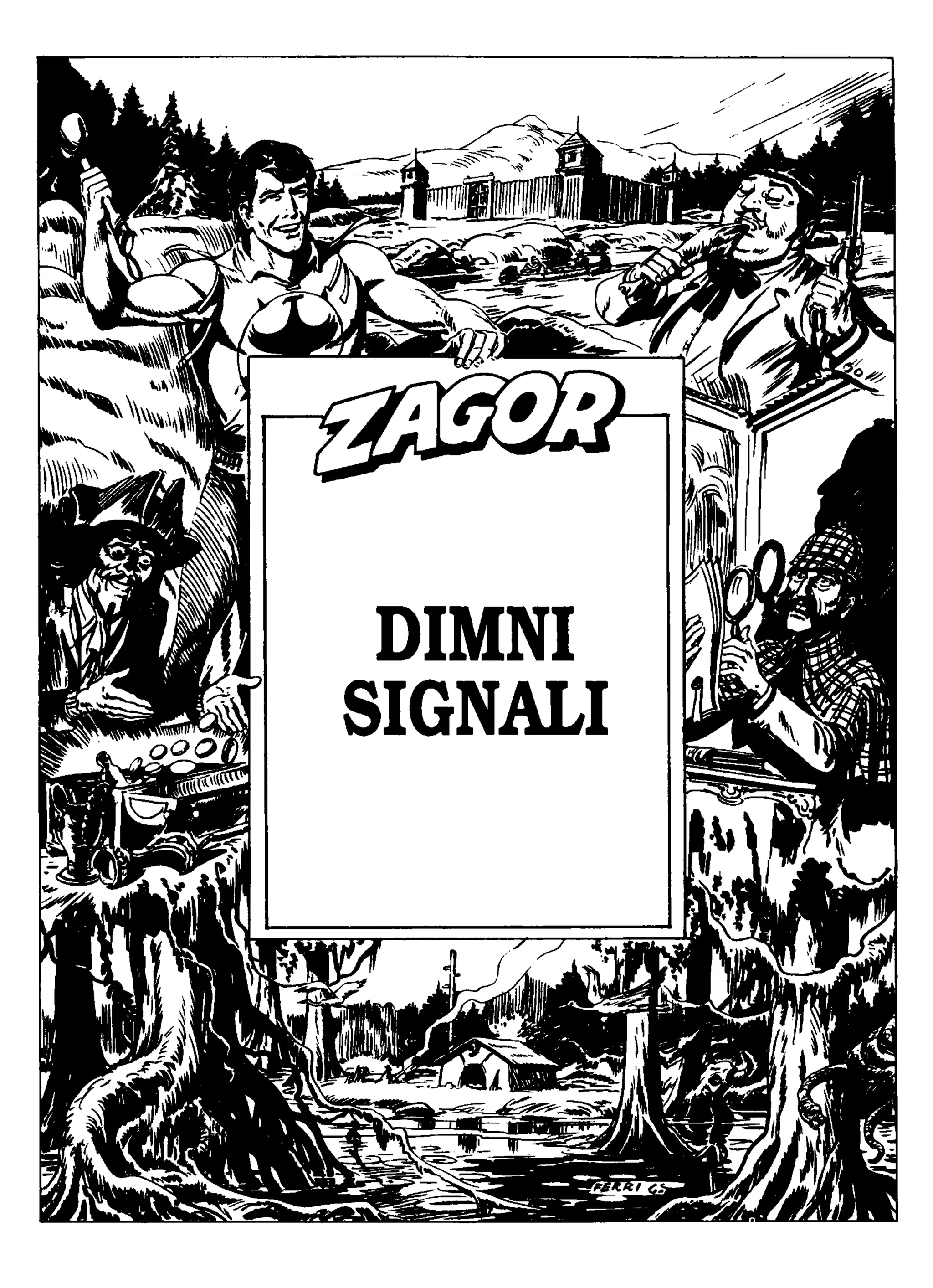 Zagor sd 023 dimni signali (big guy & delfin & emeri)(6 mb) | PDF