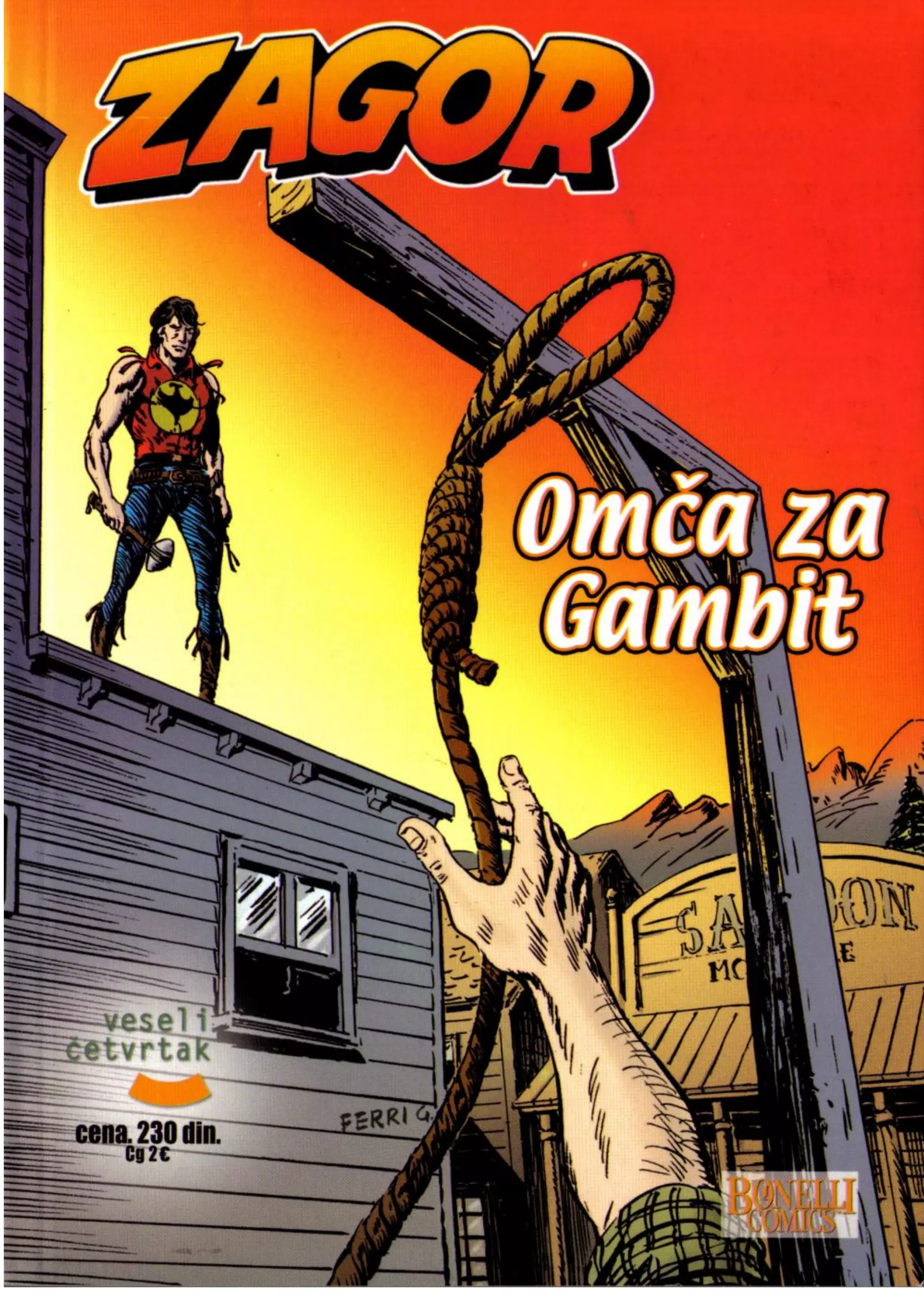 Zagor vec 60 omca za gambit | PDF
