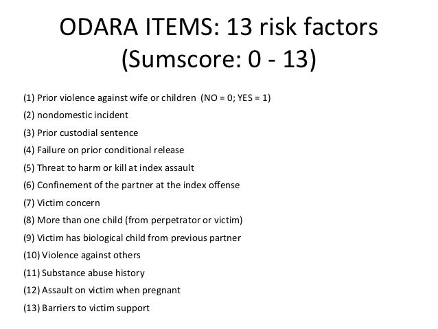 The European Victim Guideline (2012)
