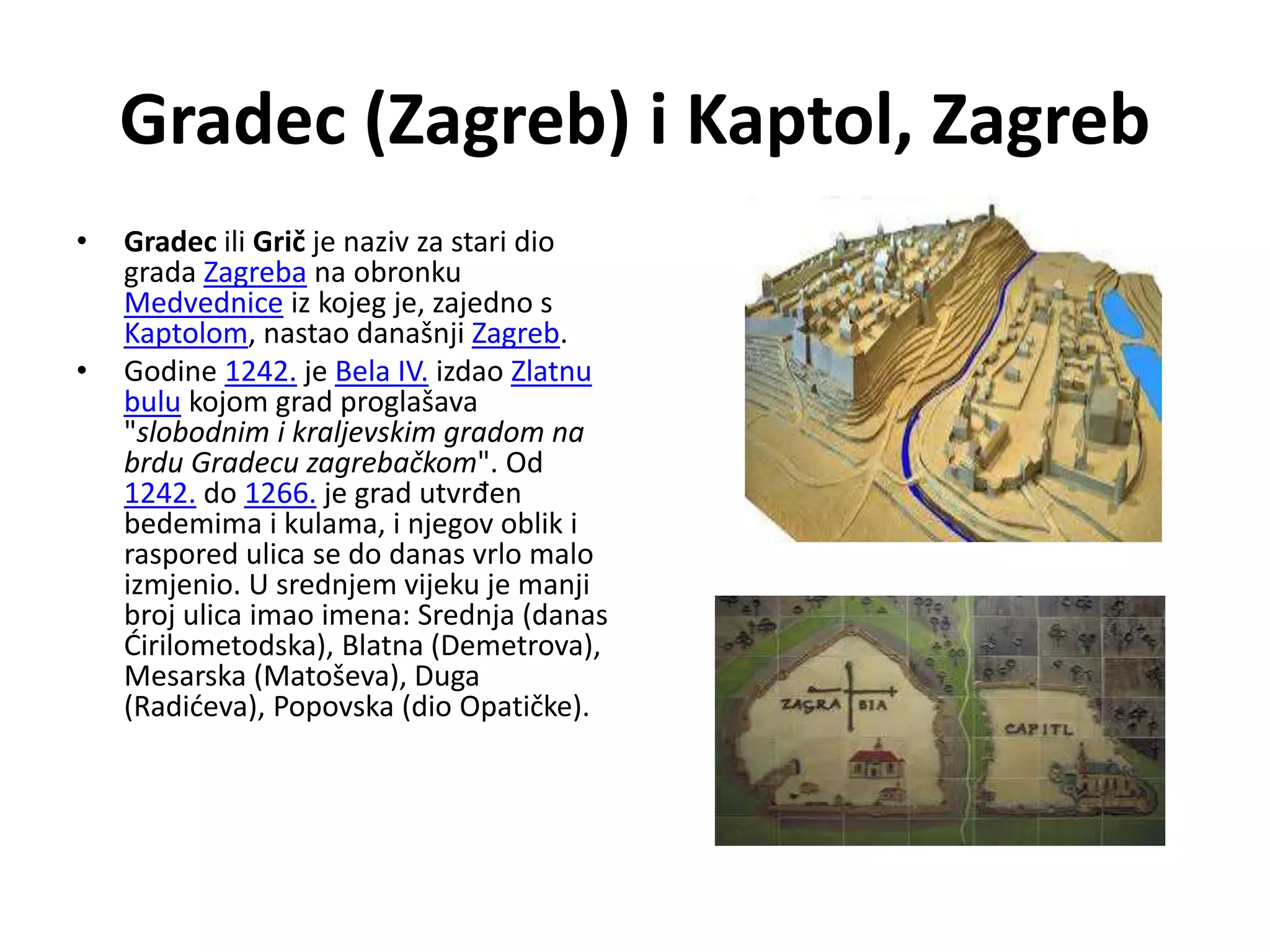 Zagreb – moj grad | PPTX