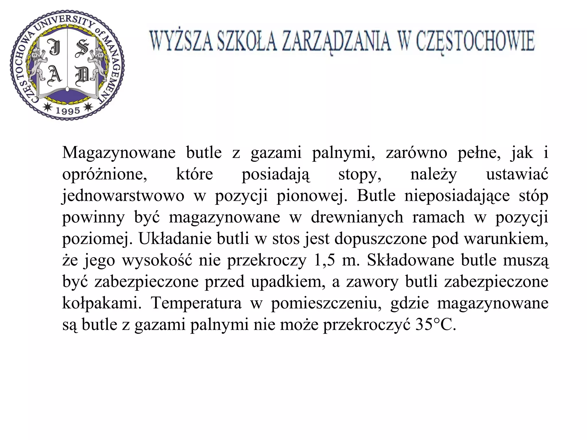 Zagro enia po_arowe_materia_by niebezpieczne. | PPT