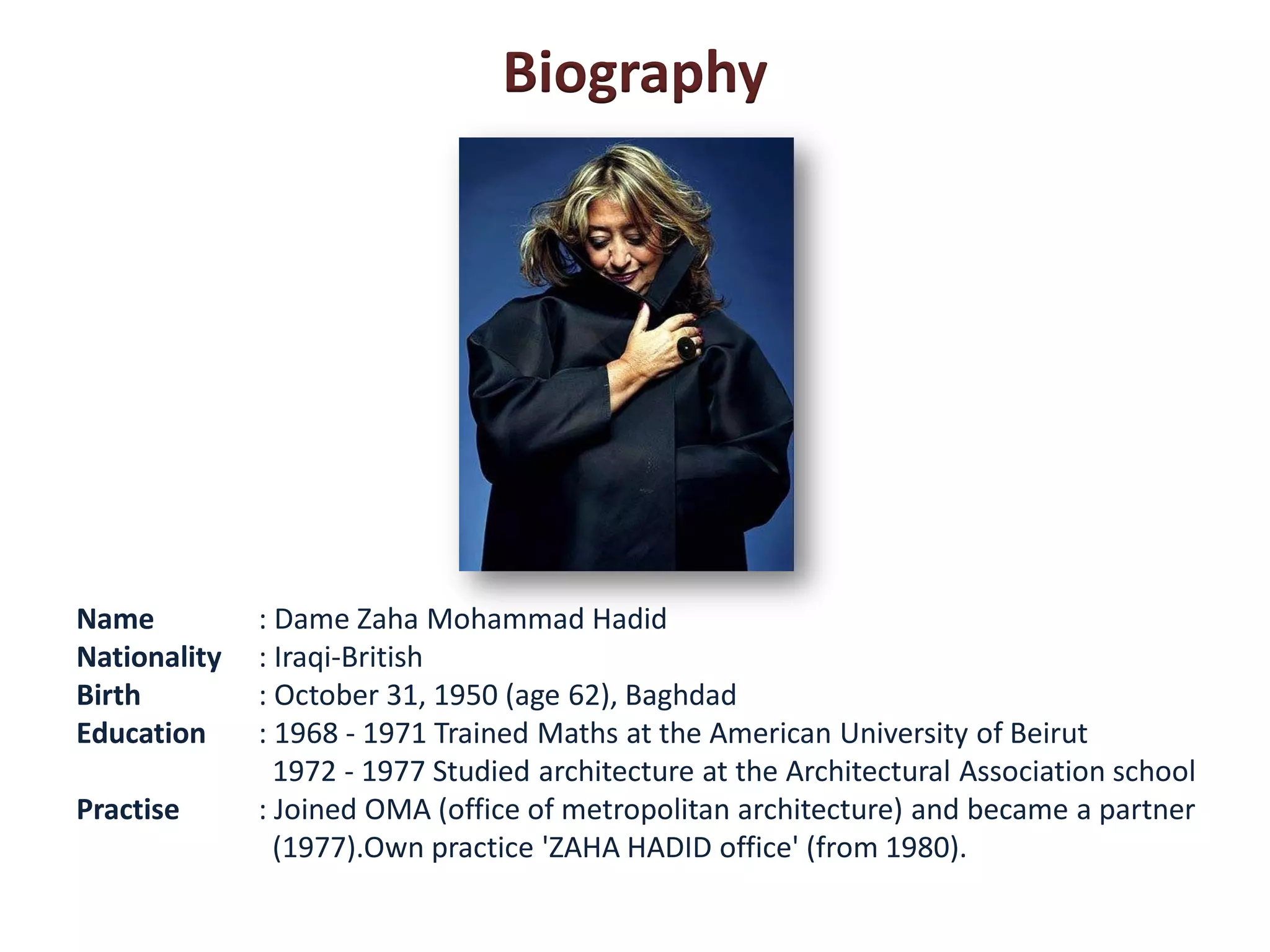 Zaha hadid | PDF