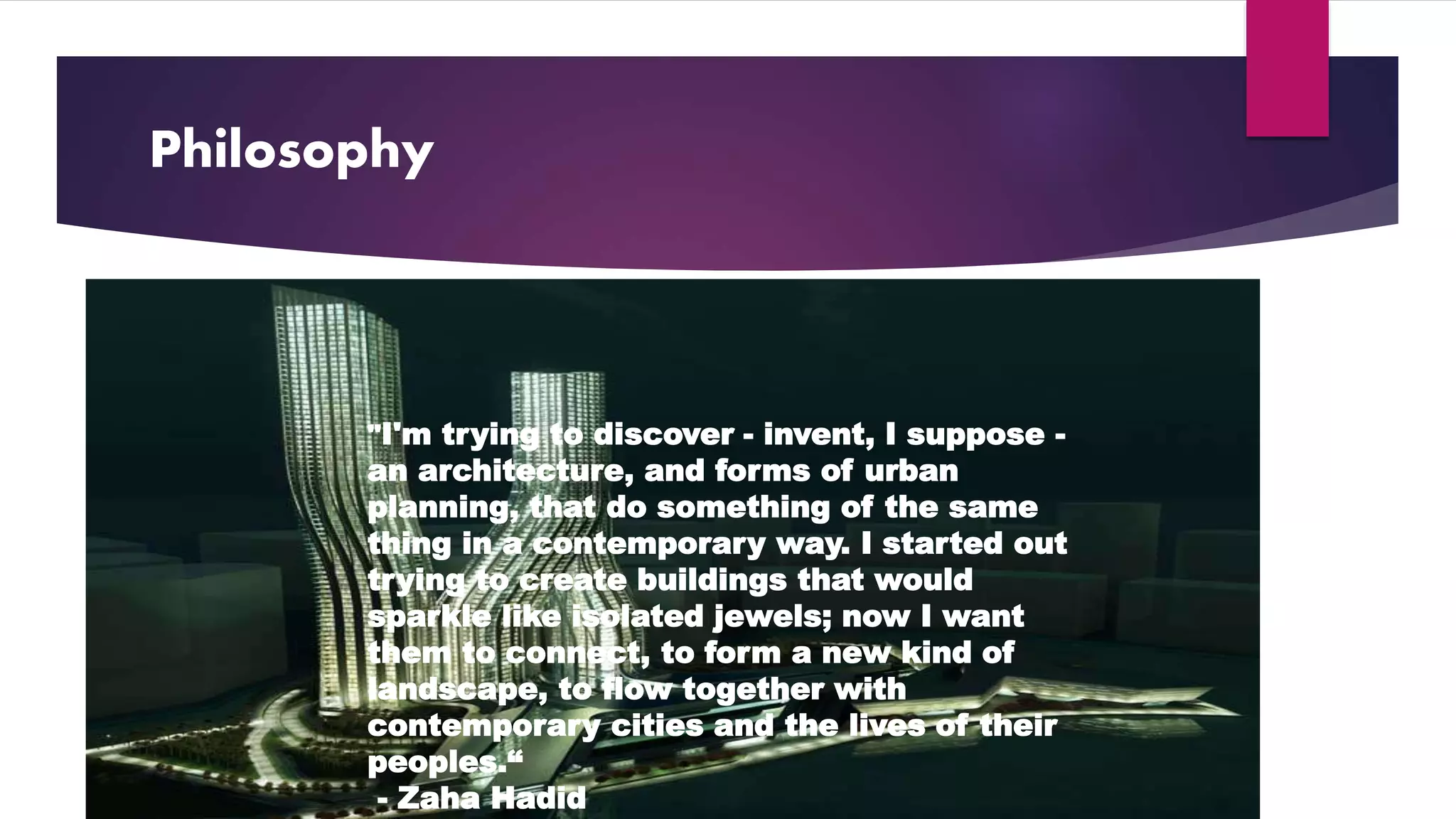 Zaha hadid | PPT