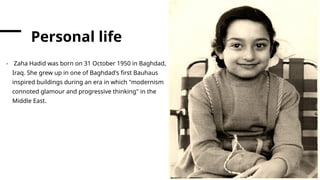 Zaha Hadid............................pptx