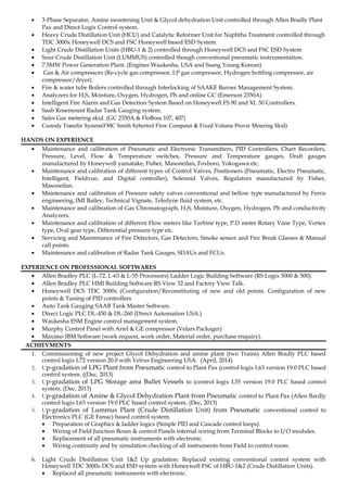 Zaheer us cv automation specialist 22 01-15 | PDF