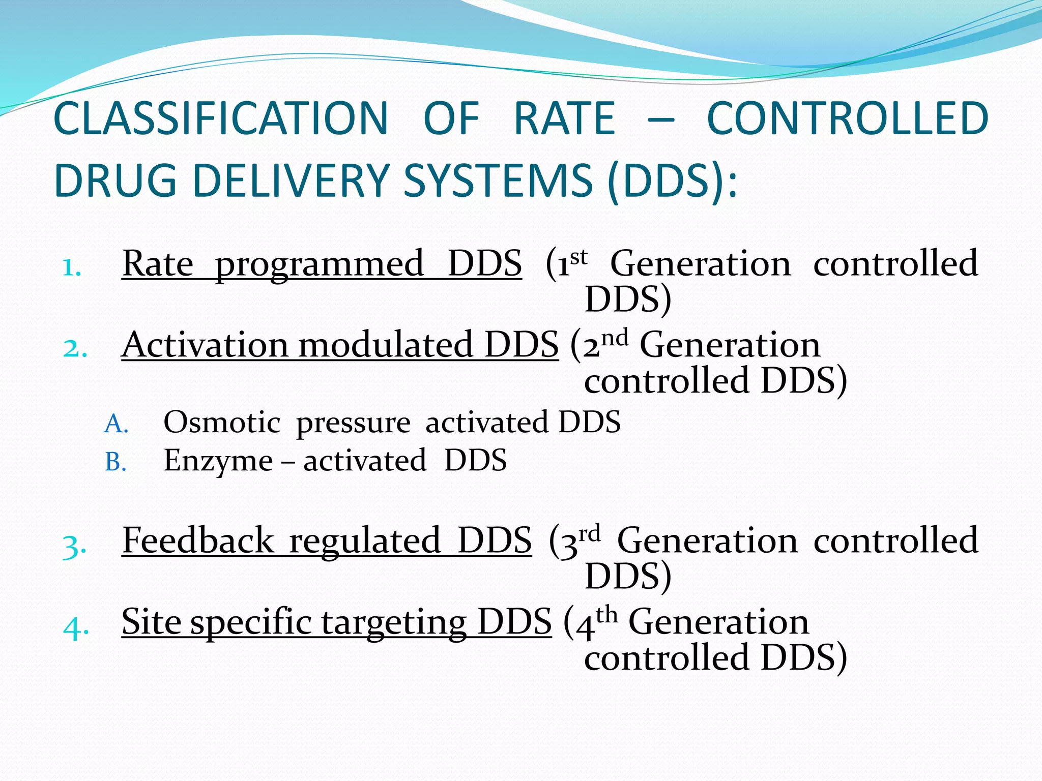 Zahid enzyme activated and osmotic pressure activated drug delivery | PPTX
