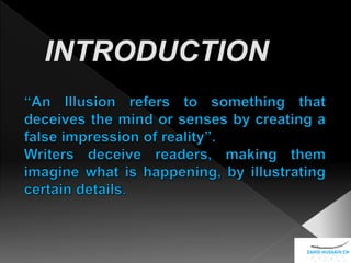 Illusion: A Writer's Perspective | PPT