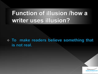 Illusion: A Writer's Perspective | PPT