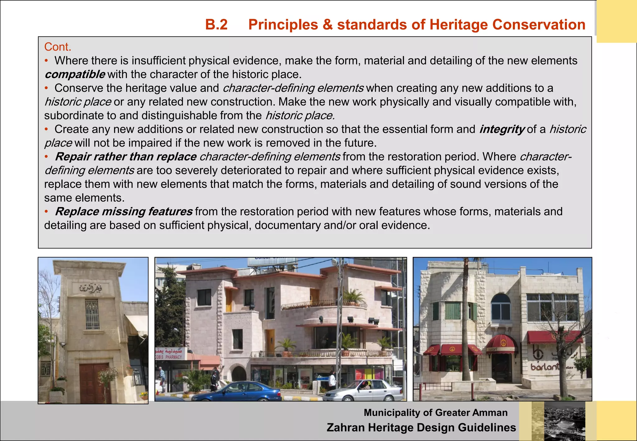 Zahran heritage design guidelines | PDF