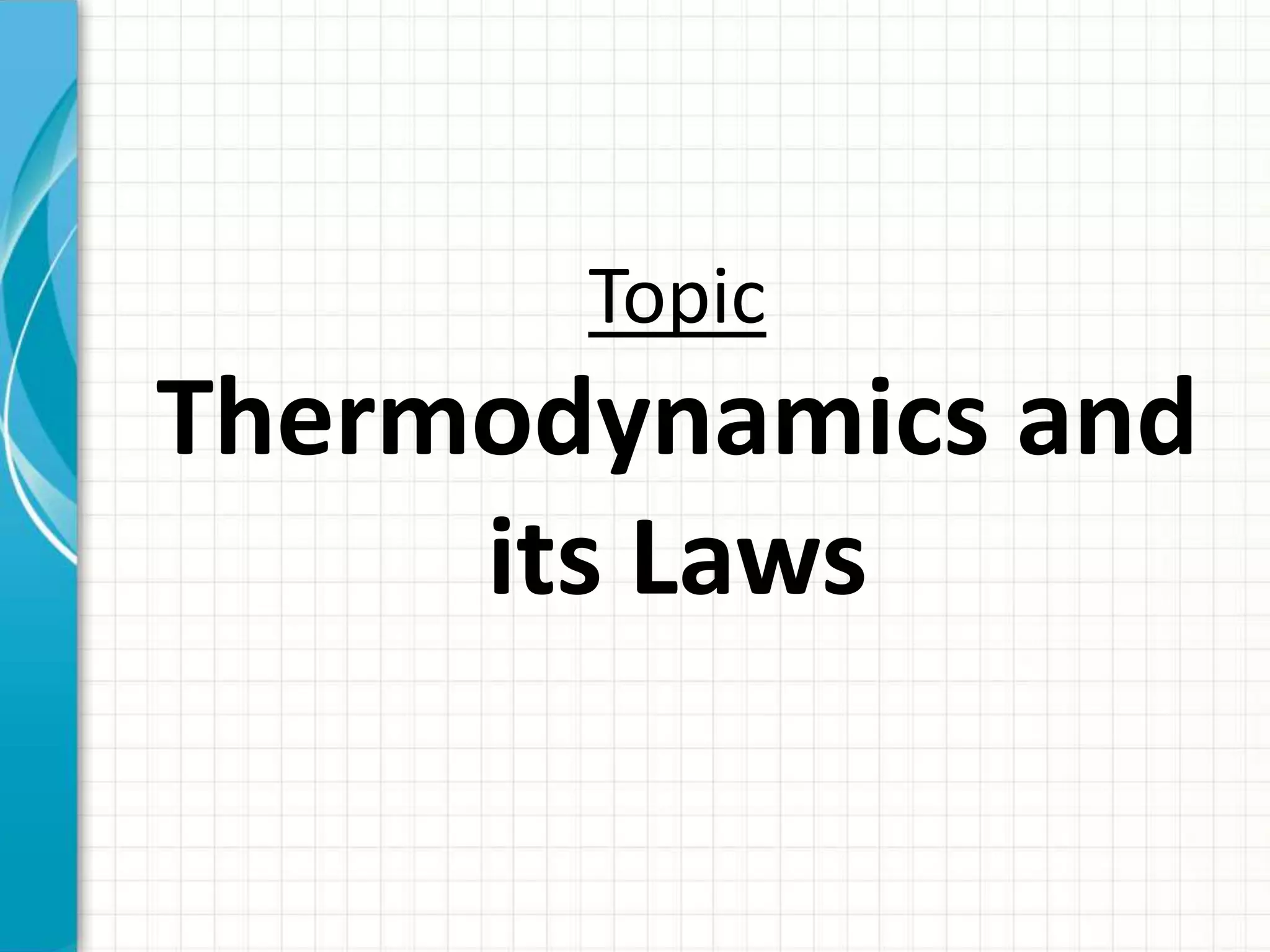THERMODYNAMICS | PPTX | Physics | Science