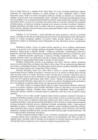 Odbijenica regulaciji ušća Mure | PDF