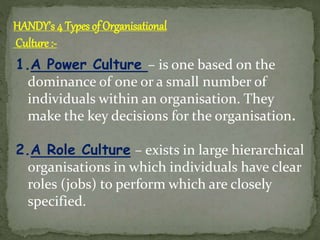 Organisational Culture | PPTX
