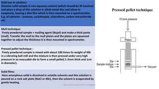 Infrared spectroscopy | PPTX