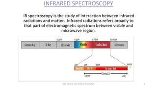 Infrared spectroscopy | PPTX