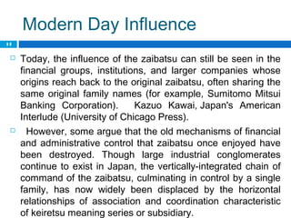 Zaibatsu (Japan) | PPT