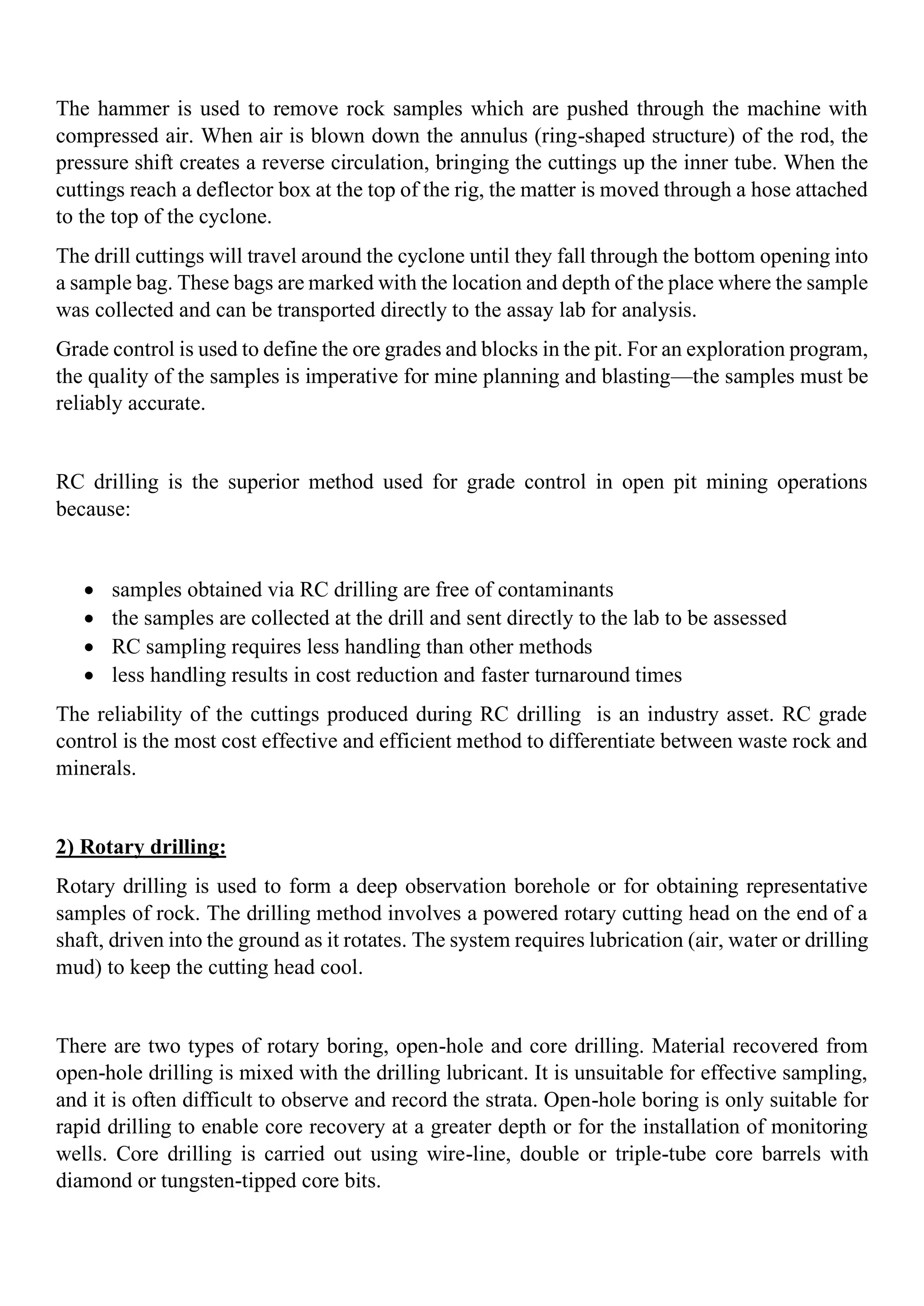Types of Drilling | PDF