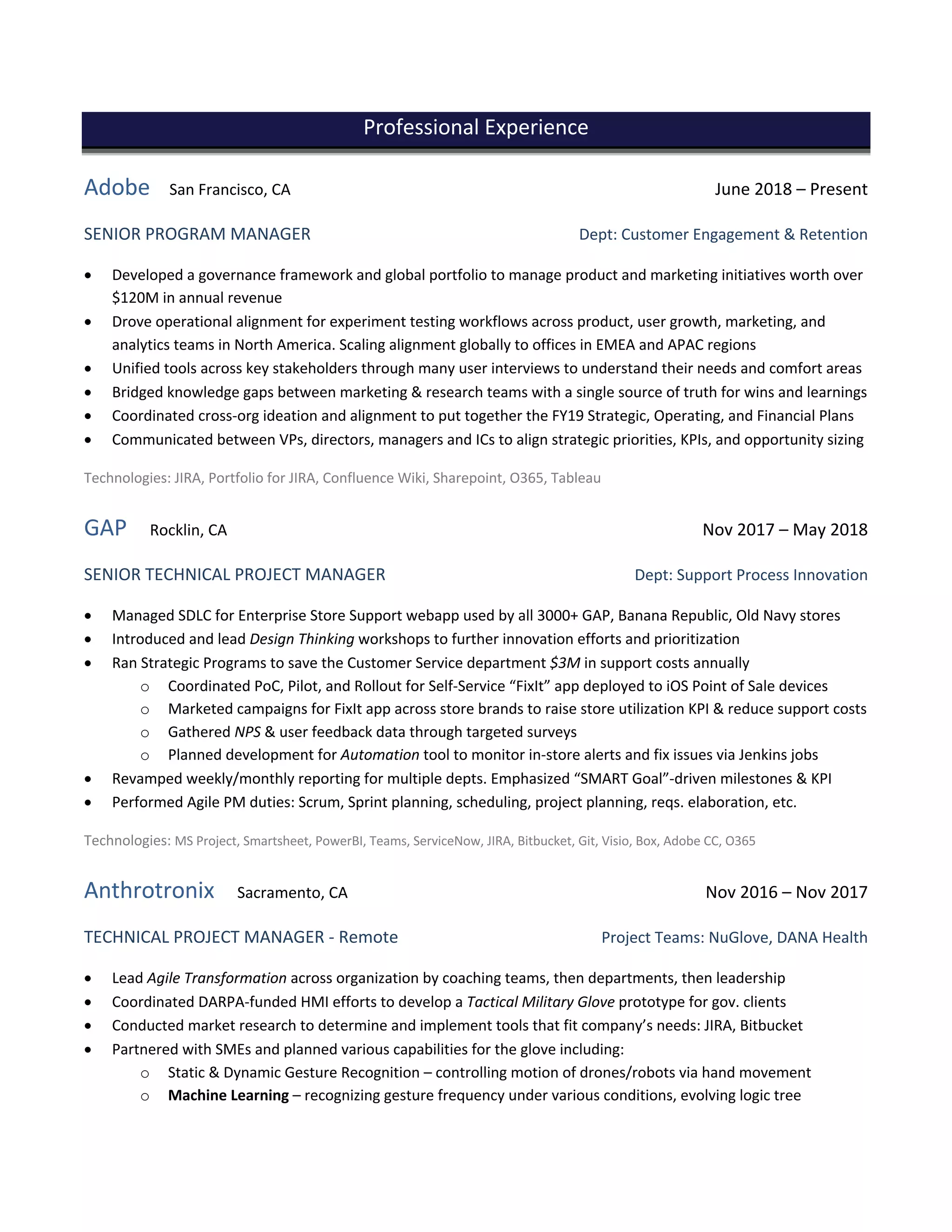 Zaid Jamal Resume 2020 | PDF