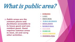 PUBLIC AREA CLEANING | PPTX