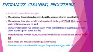 PUBLIC AREA CLEANING | PPTX