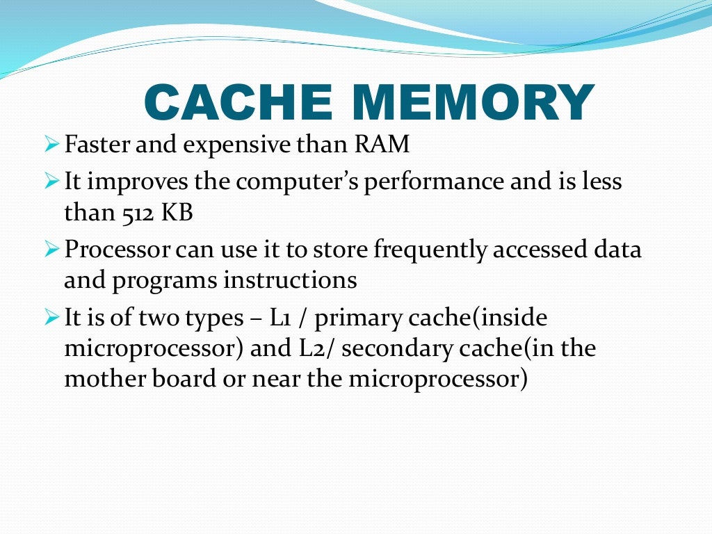 types of memory in computer