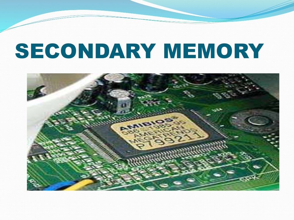 Types Of Memory In Computer Types Of Memory In Computer