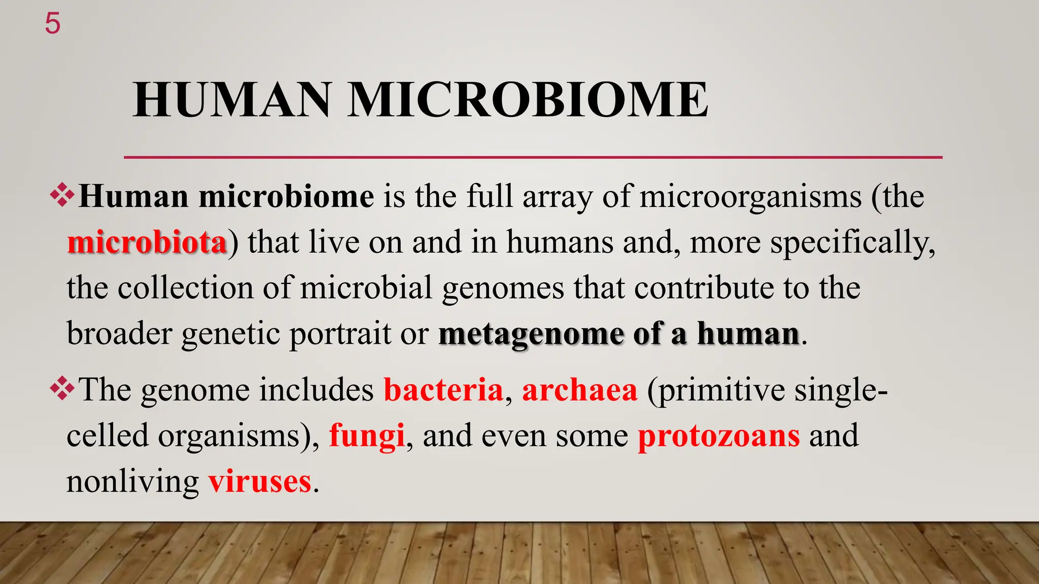 Microbiome in Food Microbiology and its explanation | PPTX