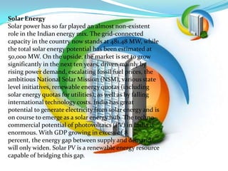 Zain Ravdjee Renewable Energy Private Limited | PPT