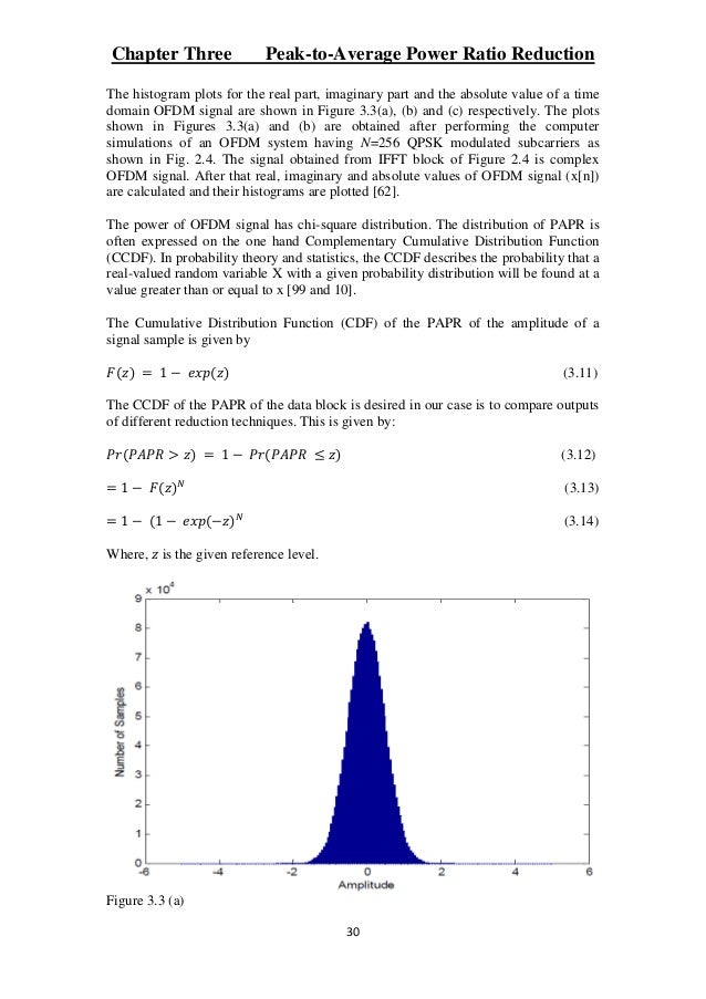 An Overview : Peak to Average Power Ratio (PAPR) in OFDM system using…