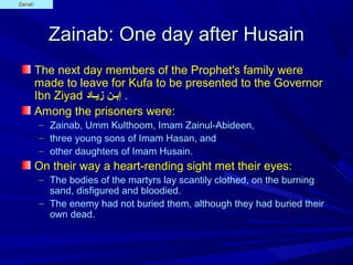 Zainab Daughter of Ali Ibn Abi Talib A.S | PPS