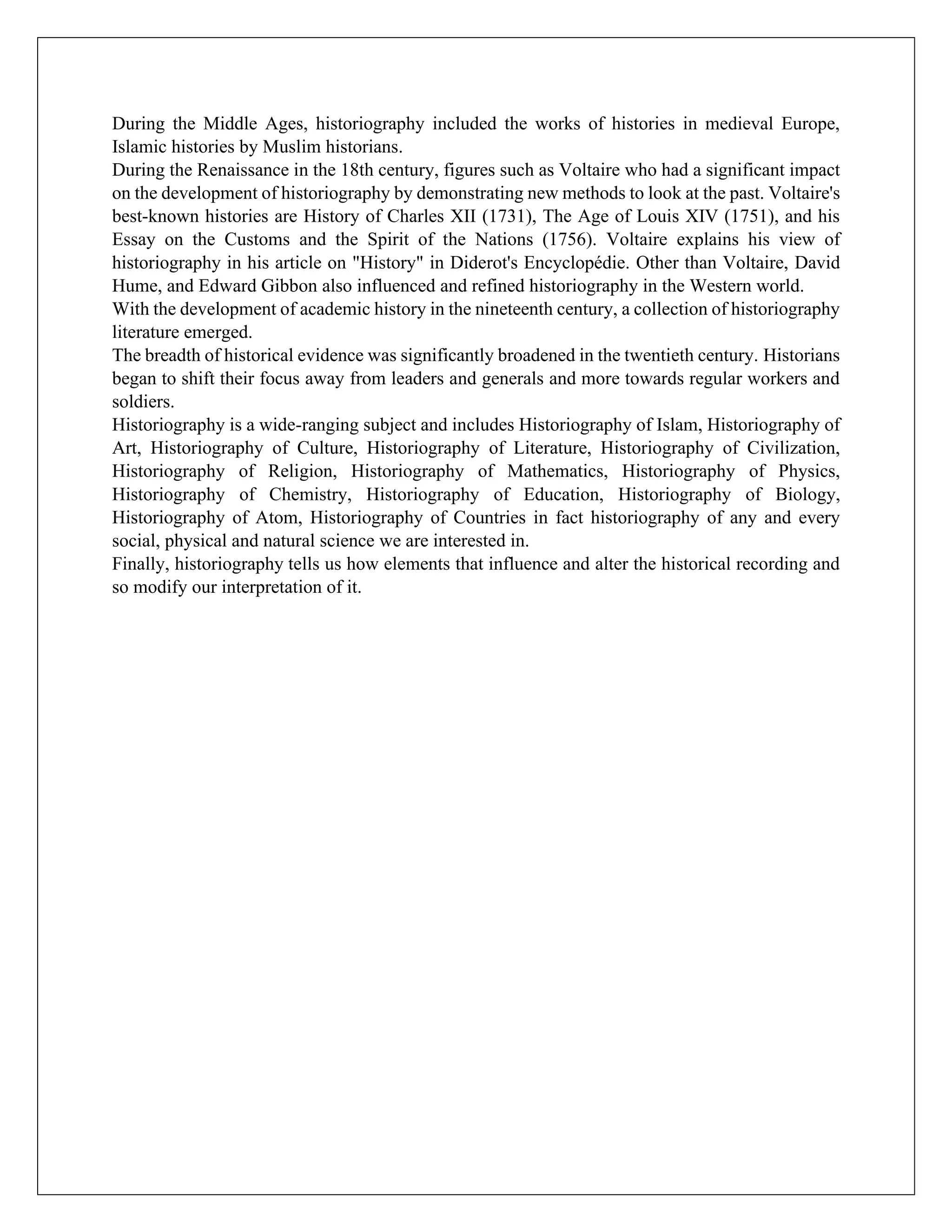 historiography | PDF