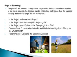 EIA SCREENING presentation | PPTX