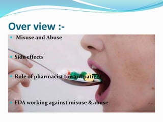Abuse And Misuse Of Medication | PPTX
